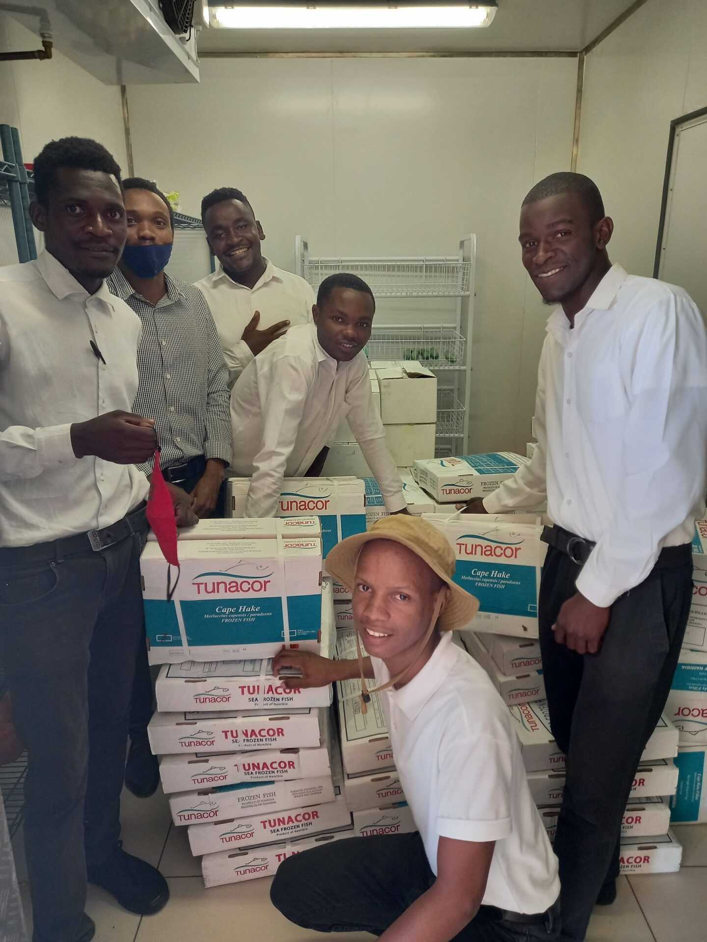 TUNACOR donates 716 Kg of Fish to NWR Hospitality Institute - Namibia ...