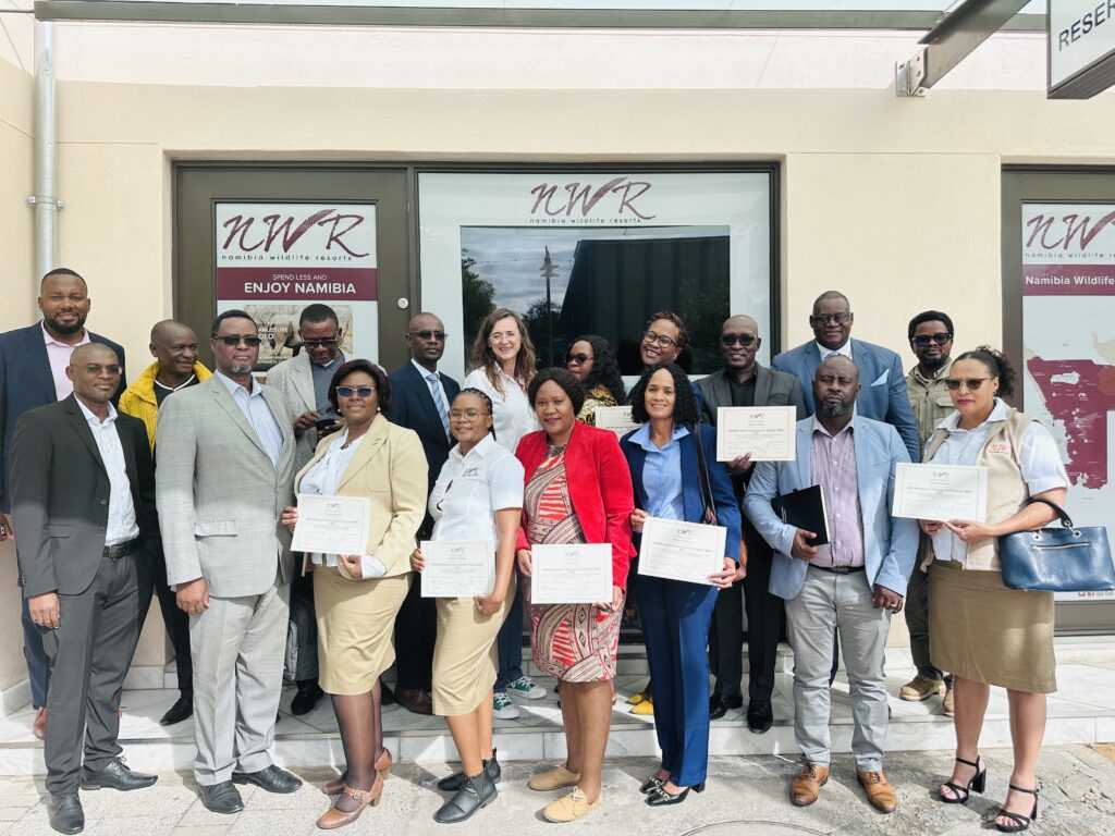 Namibia Wildlife Resorts Congratulates 31 Employees on the Successful ...