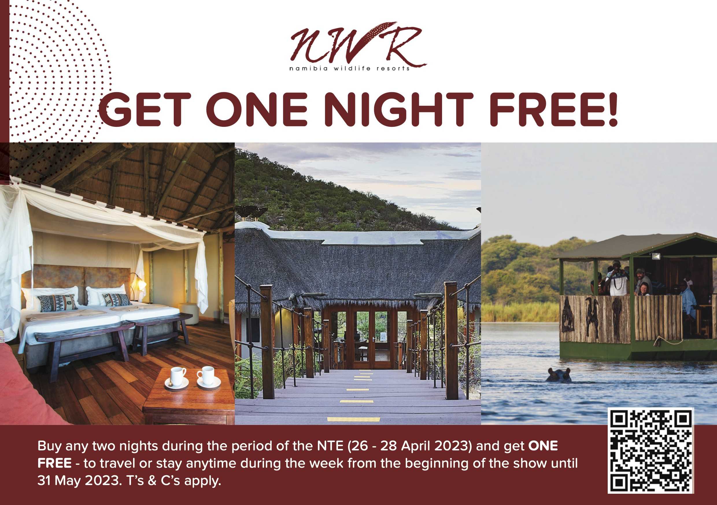 Specials - Namibia Wildlife Resorts