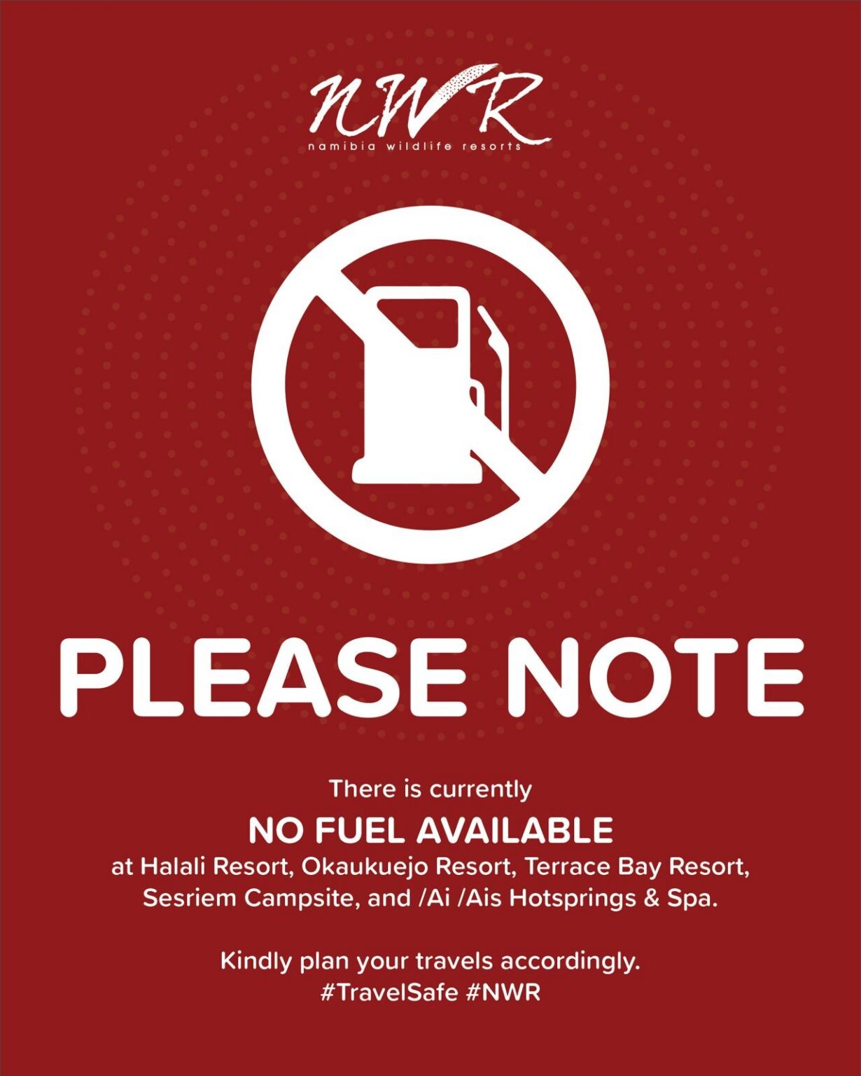 Rack Rates - Namibia Wildlife Resorts